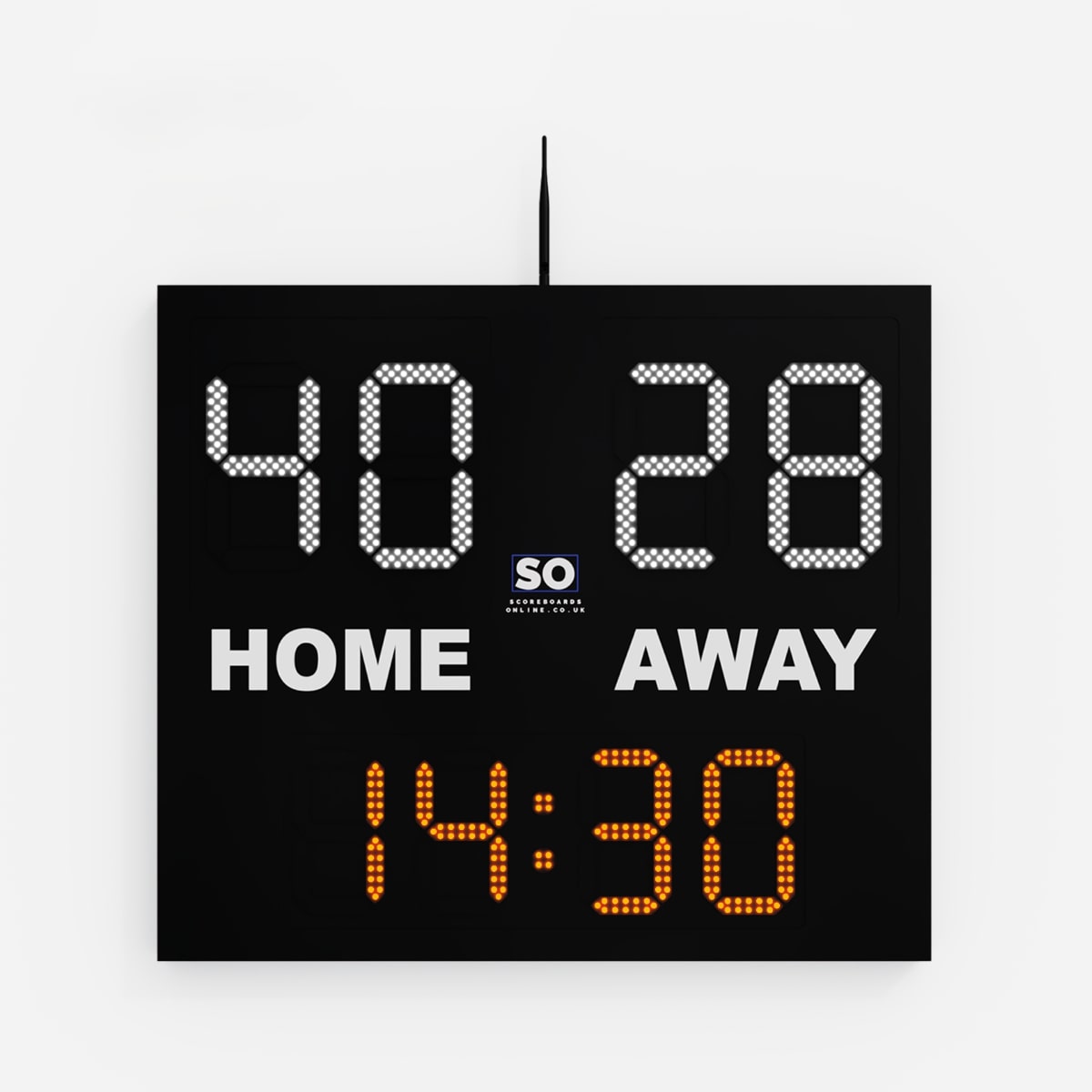 Home and Away Scoreboard With Period and Timer | All In One Scoreboard ...